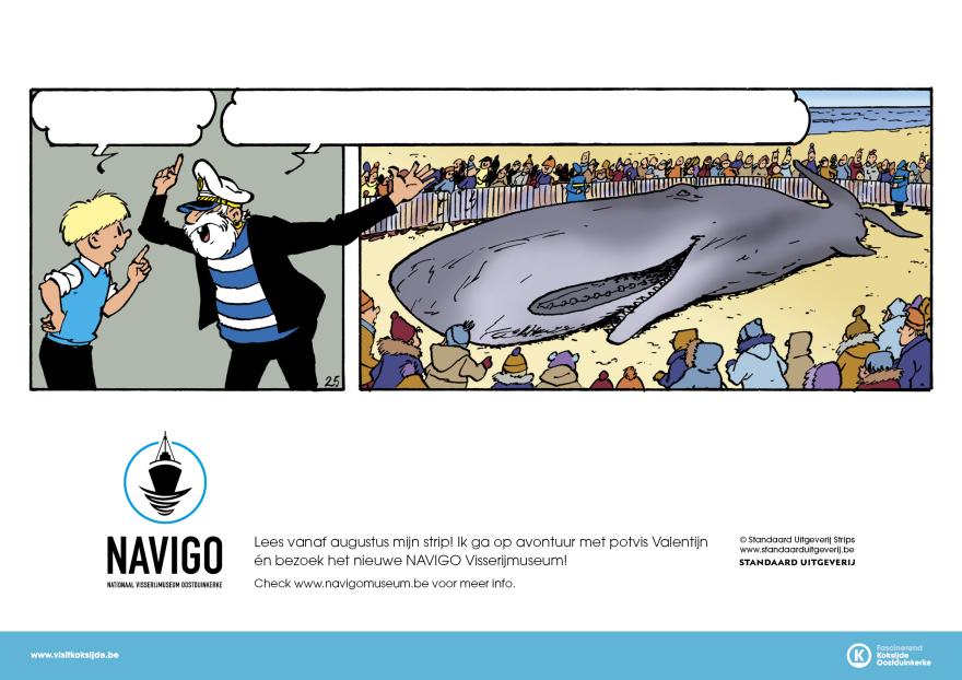 Jommeke in het museum! | NAVIGO Visserijmuseum