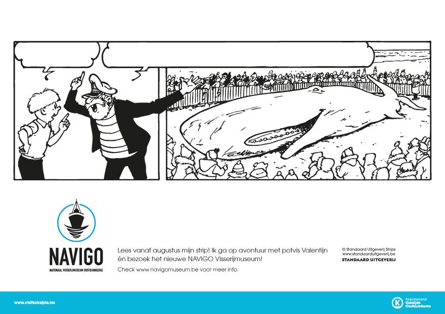 Jommeke in het museum! | NAVIGO Visserijmuseum